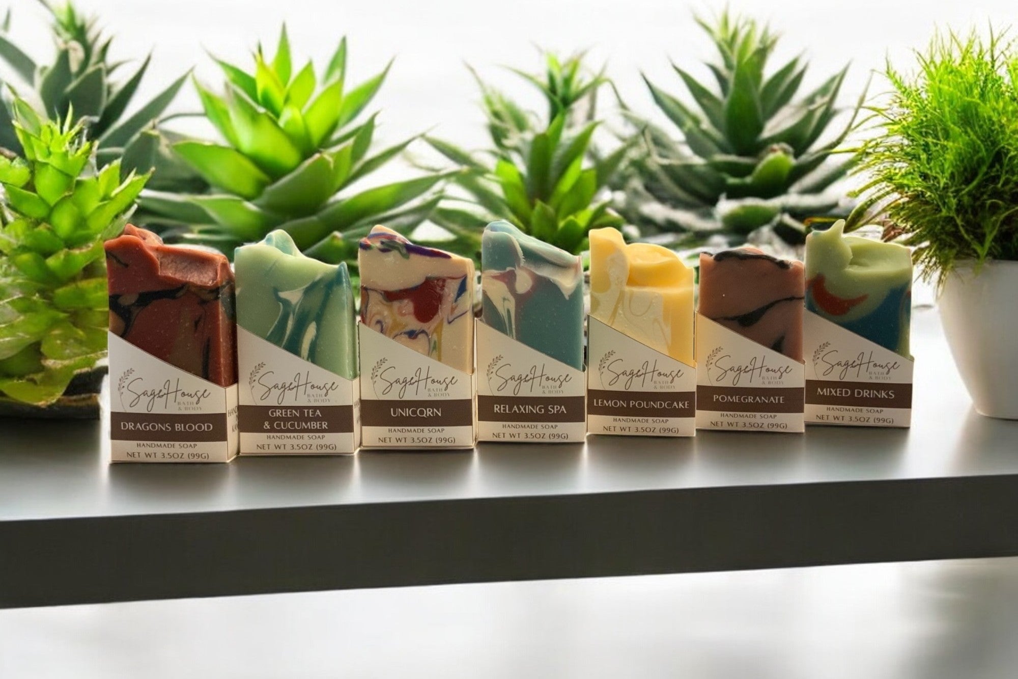 Color/Fragrance Soap Collection - Handcrafted Beauty | SageHouse Bath ...